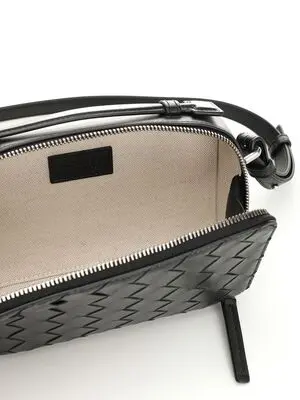 Bottega Veneta Getaway Phone Pouch - Black