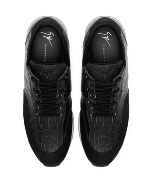 GIUSEPPE ZANOTTI Low-top Sneakers With Embossed Detailing
