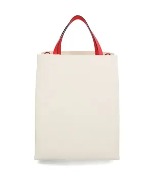 Valentino Garavani Logo Plaque Top Handle Bag - Red