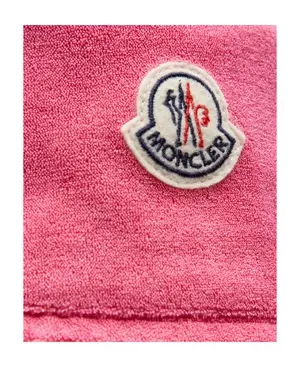 Moncler Dropped Wide Brim Bucket Hat - Red