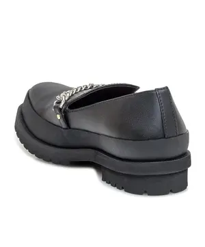 Stella McCartney Chain Detailed Slip-on Loafers