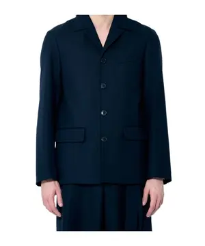 Single Breasted Jacket Navy