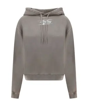 Alexander Wang Alexander Wang T Blade Logo Embossed Hoodie No