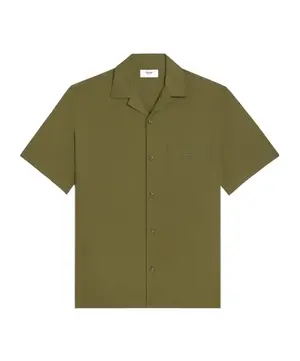 Celine Bowling Shirt In Cotton Poplin