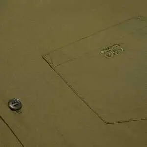 Celine Bowling Shirt In Cotton Poplin