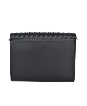 Bottega Veneta Intrecciato Leather Wallet On A Chain