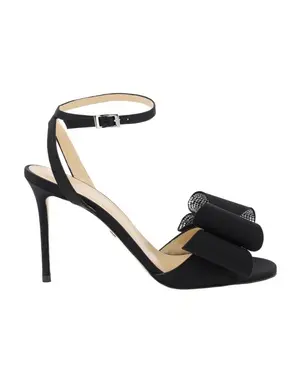 MACHMACH Mach & Mach Embellished Bow High Heel Sandals