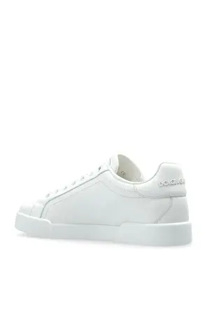 Dolce & Gabbana Logo Lettering Sneakers - White