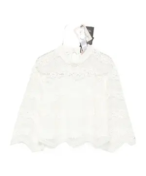 TWINSET Lace Detail Cover-up - White