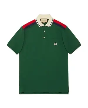 Gucci Interlocking G Polo Shirt - Green