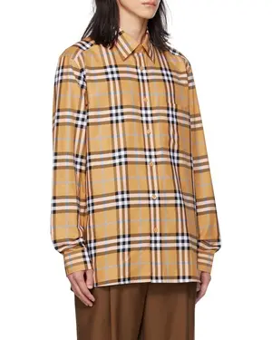 Burberry Vintage-check Buttoned Shirt - Multicolor