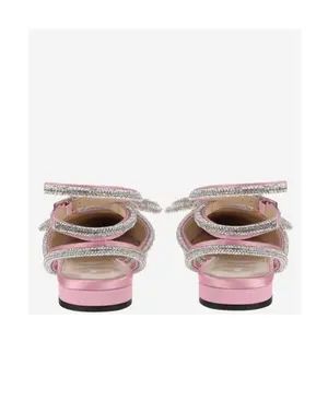 MACHMACH Pointed Bow Flat Shoes