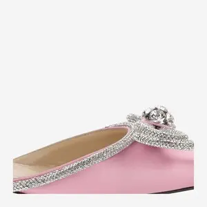 MACHMACH Pointed Bow Flat Shoes