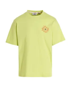 Gcds Surfing Weirdo Printed Crewneck T-shirt
