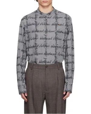 VIVIENNE WESTWOOD Logo-checked Shirt