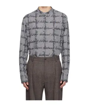 VIVIENNE WESTWOOD Logo-checked Shirt