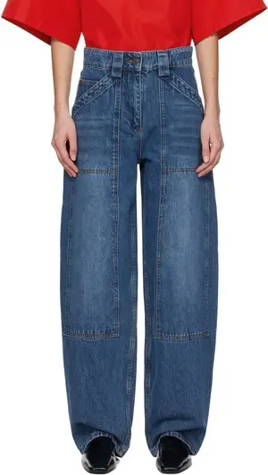 Co Patch Pocket Jeans - Blue