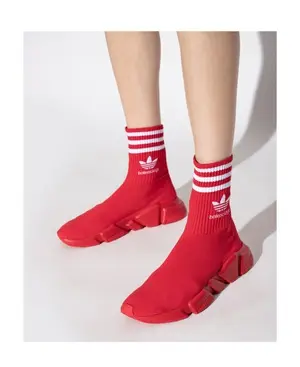 Balenciaga X Adidas Embroidered Sock Sneakers