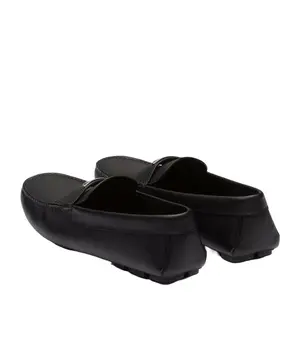 Prada Triangle Logo Loafers