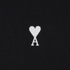 AMI Paris De Coeur Drawstring Hoodie - No