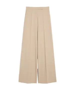 Max Mara Wide-leg Trousers - Sand