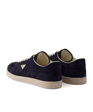 Prada Logo Sneakers - Blue
