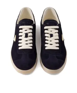 Prada Logo Sneakers - Blue