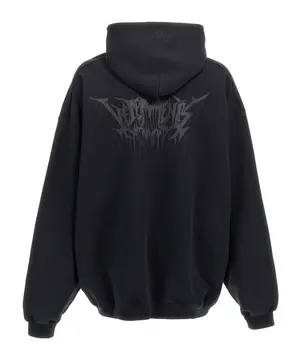 Vetements Oversized Skull Printed Hoodie