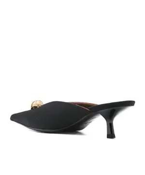 GIUSEPPE ZANOTTI Embellished Pointed Toe Heeled Mules
