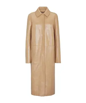 Fendi Long Collared Coat
