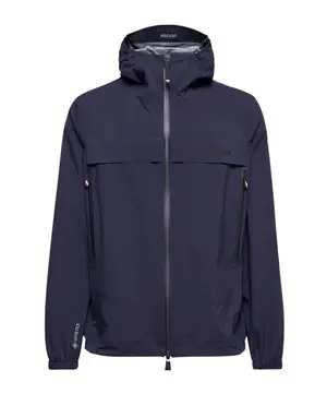 Moncler Shipton Hooded Performance Jacket - Navy Blue