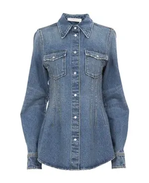 Chloé Corset Detailed Western Shirt