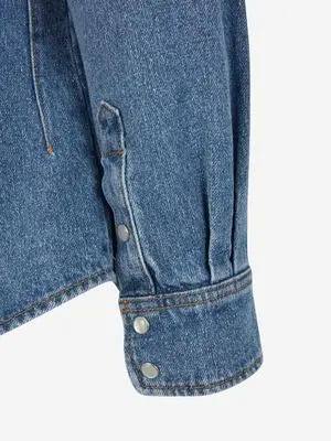 Chloé Corset Detailed Western Shirt