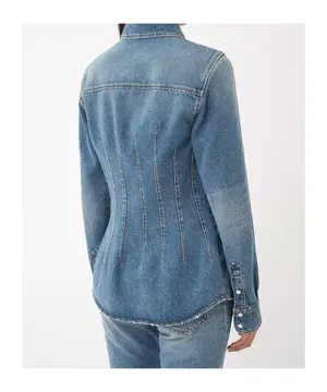 Chloé Corset Detailed Western Shirt