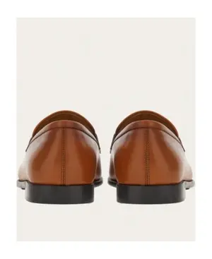 FERRAGAMO Penny Slip-on Loafers - Brown