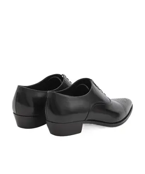 Celine Jude Perforated Oxford In Polished Bull