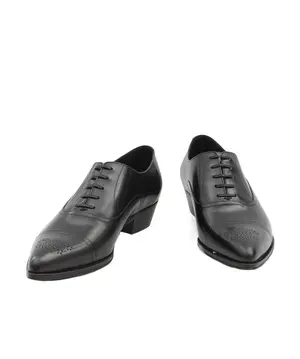 Celine Jude Perforated Oxford In Polished Bull