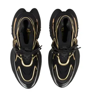 Balmain Unicorn Wave Trainers - Black
