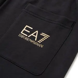 EA7 Elastic Waist Casual Pants