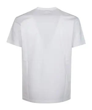 Dsquared2 Ombré-logo Printed Crewneck T-shirt