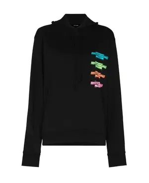 We11Done Graphic Print Hoodie