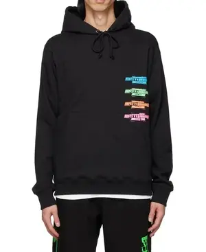 We11Done Graphic Print Hoodie