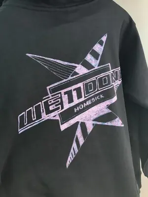 We11Done Graphic Print Hoodie