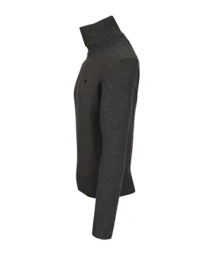AMI Paris Ribbed Turtleneck Sweater