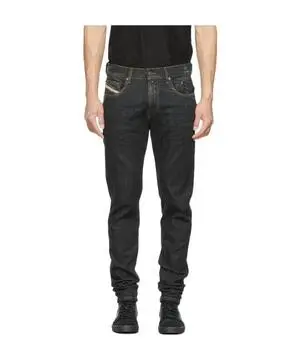 DIESEL® Slim Fit Jeans With Logo Detail