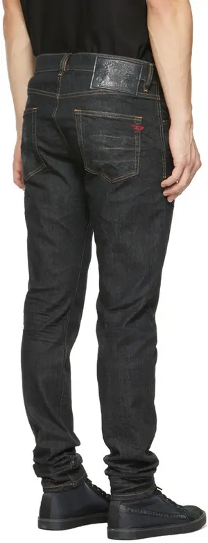 DIESEL® Slim Fit Jeans With Logo Detail
