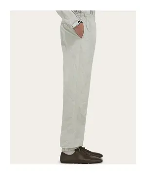 FERRAGAMO Elastic Waist Jogger Pants - Fog