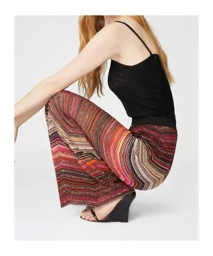 Missoni Palazzo Chevron Sequined Trousers - Multi-color