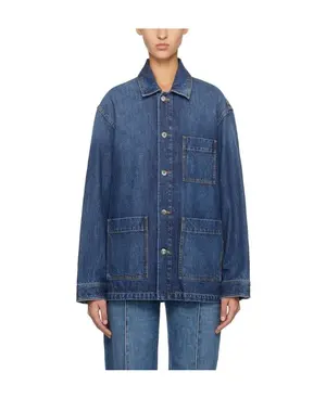 Bottega Veneta Single-breasted Denim Jacket