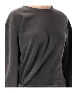 Isabel Marant Étoile Zae Fleece Mini Dress - Black